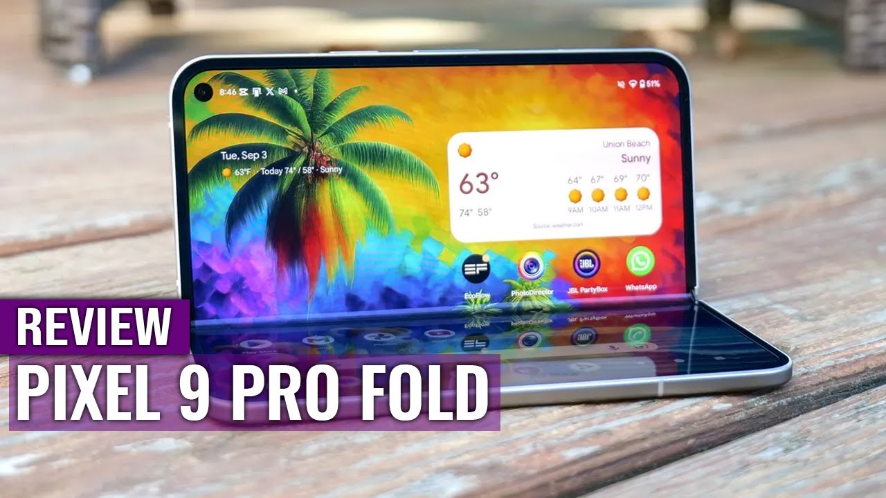 Pixel 9 Pro Fold Review: Biggest Display Ever in a Phone - YouTube