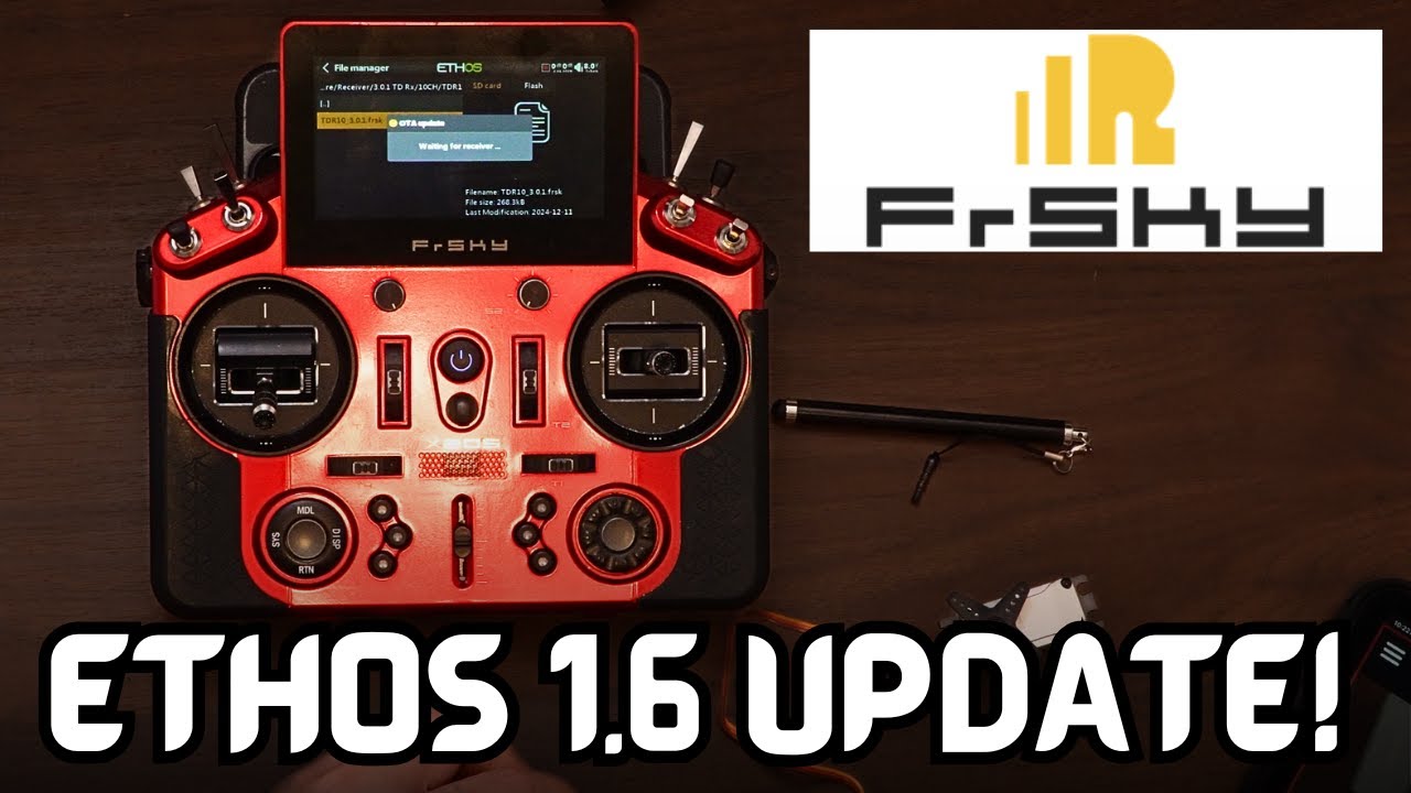How to Update to Ethos 1.6 – FrSky Step-by-Step + Tips - YouTube