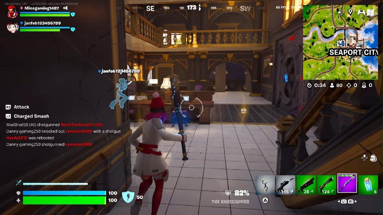 Fortnite Zero build 4k Gameplay - YouTube