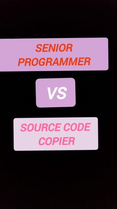 Expert programmer vs the one who copy code from chatgpt - YouTube