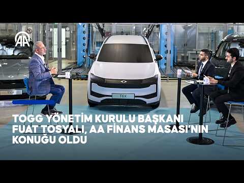 TOGG Yönetim Kurulu Başkanı Fuat Tosyalı, AA Finans Masası’nın konuğu oldu