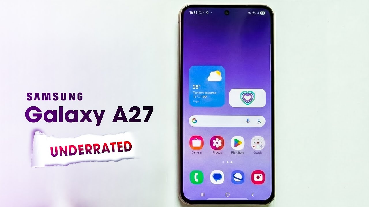 Samsung A Series Most Underrated Smartphone - Galaxy A27 2026 !! Best ...