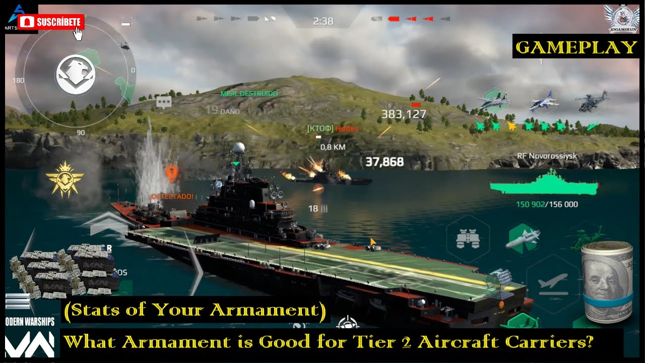[Modern Warships] (RF NOVOROSSIYSK)- What Armament is Good for Tier 2 ...