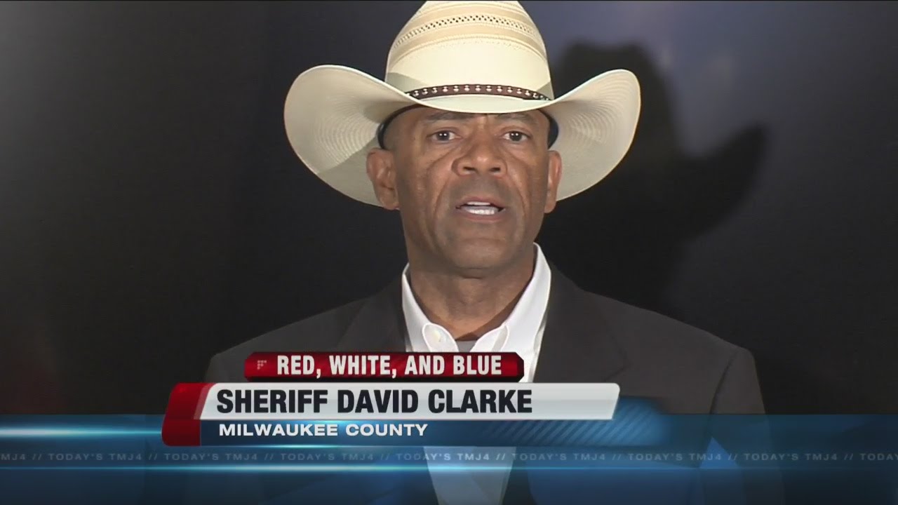 Sheriff David Clarke wins - YouTube