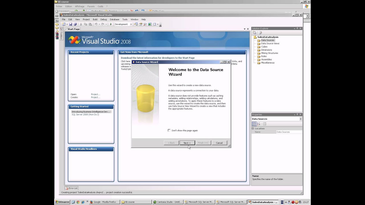 شرح CUBE Microsoft SSAS - YouTube