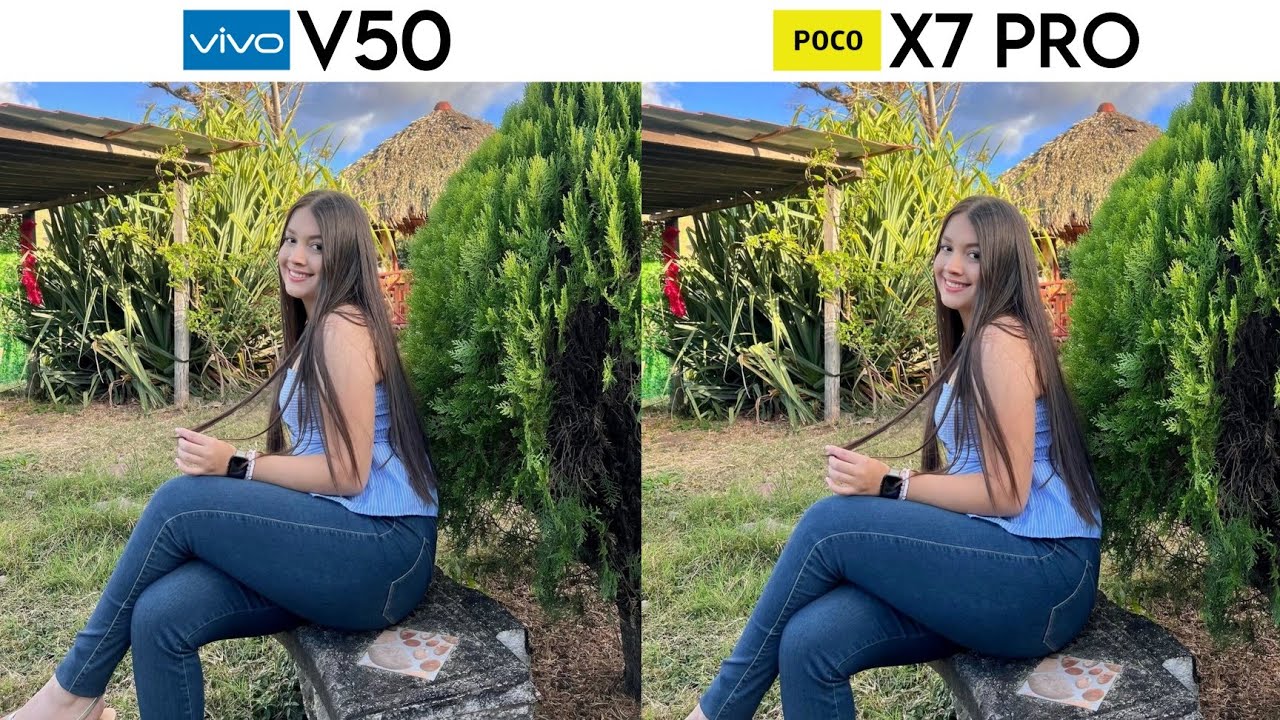 Vivo V50 vs Poco X7 Pro Camera Test - YouTube