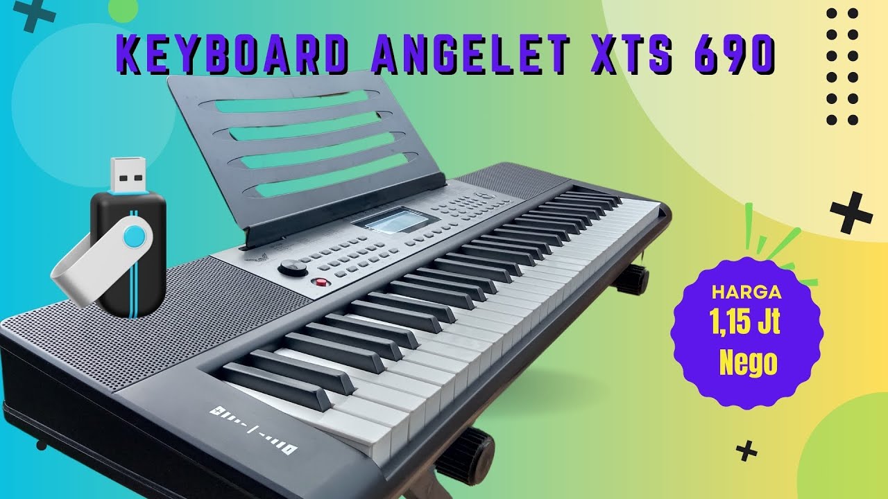 Keyboard Angelet XTS 690 Flashdisk Ready Stock di KitBoard Pancur Batu ...
