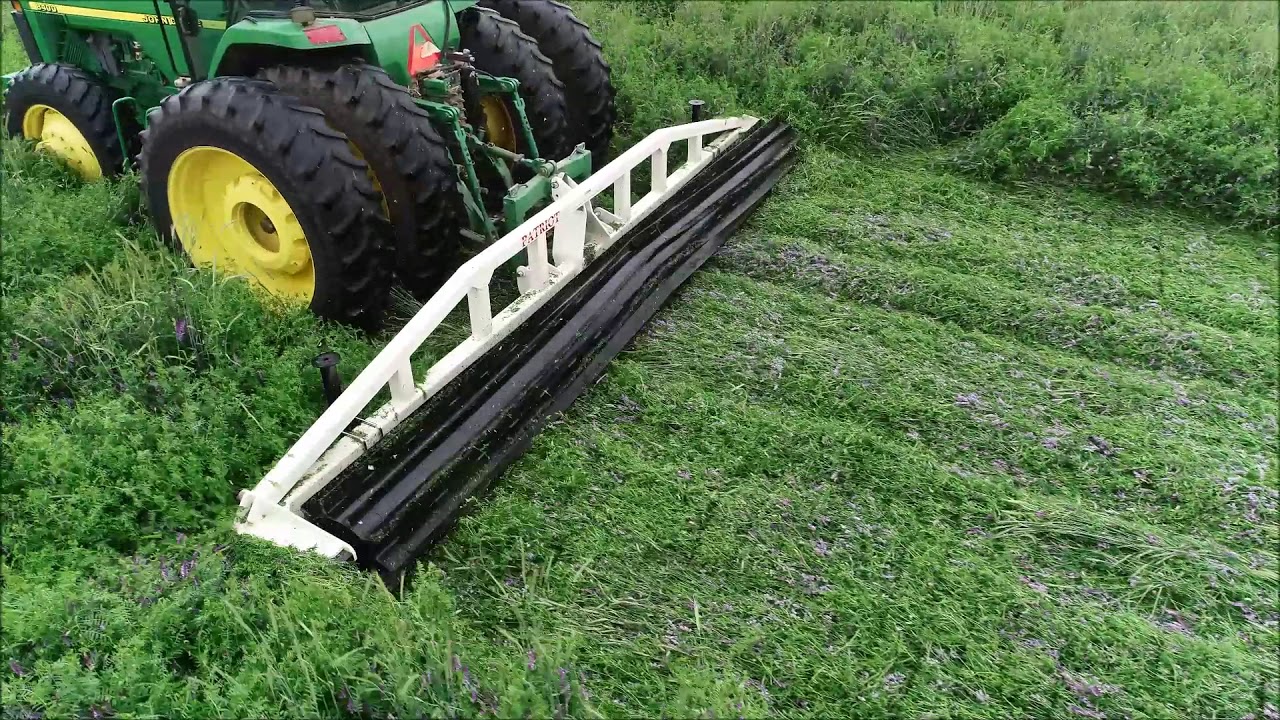Cover Crop Crimper Full Video - Patriot Equipment - YouTube