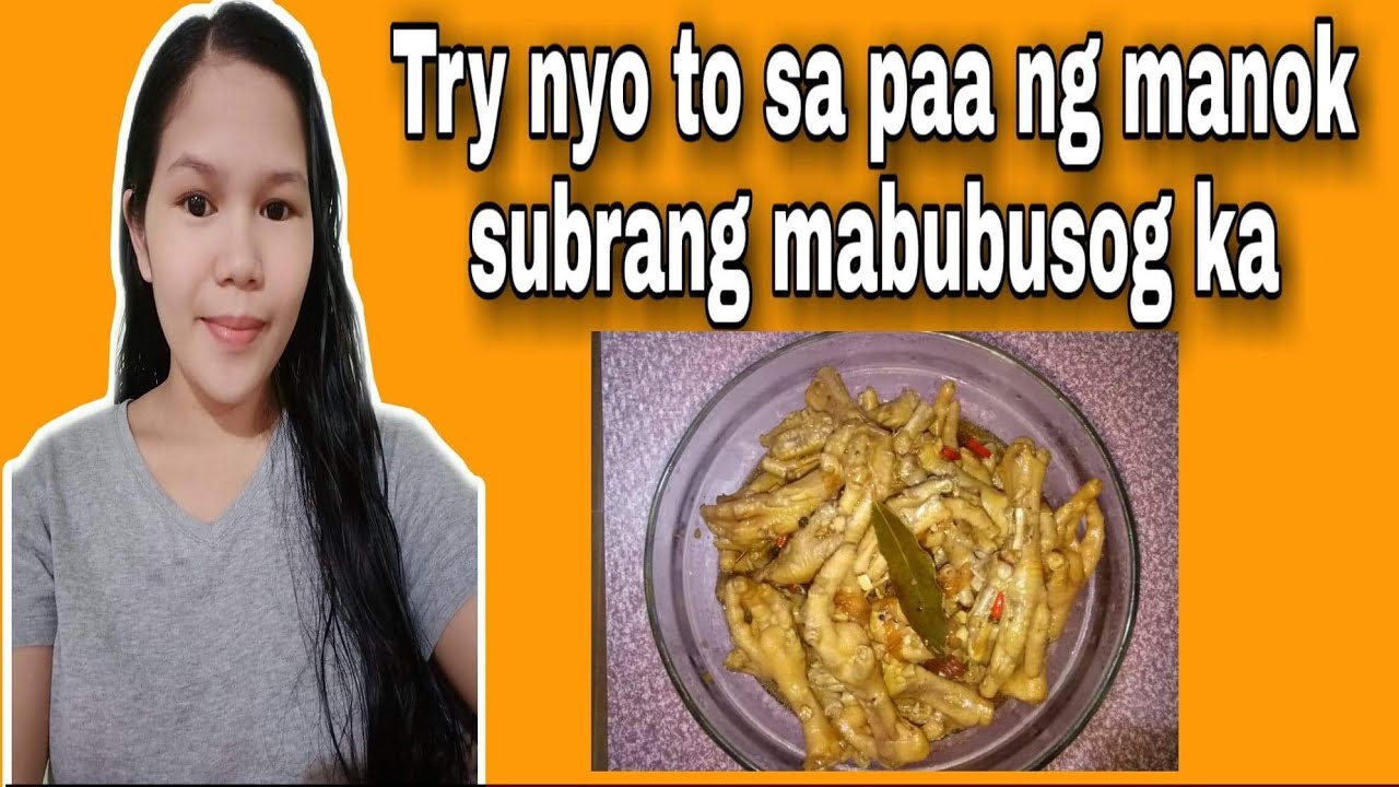 Chicken feet Ricipe|Filipino Food|Adobo Chicken Feet - YouTube