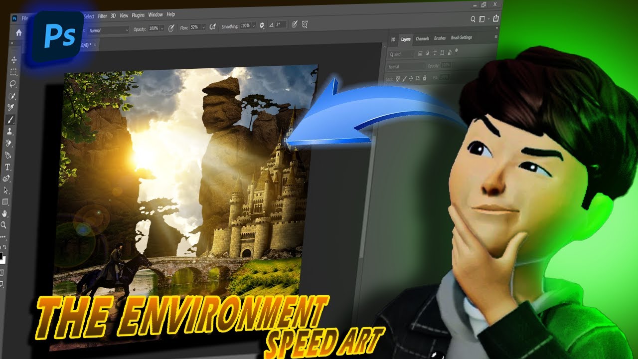 The Environment Speed Art Manipulation || photoshop tutorial || - YouTube
