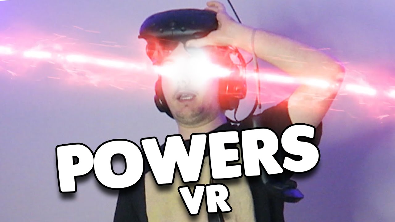 FIRING LASERS FROM MY EYES! | Powers VR (HTC Vive Gameplay) - YouTube