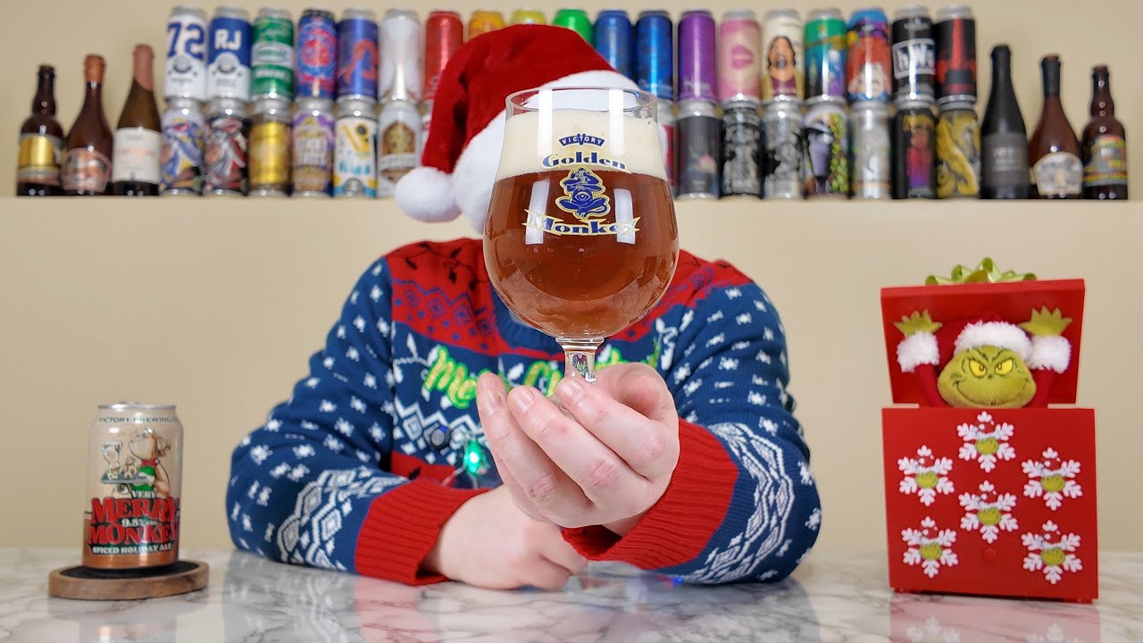 Very Merry Monkey (Spiced Holiday Ale) (2025) | Victory Brewing Company ...