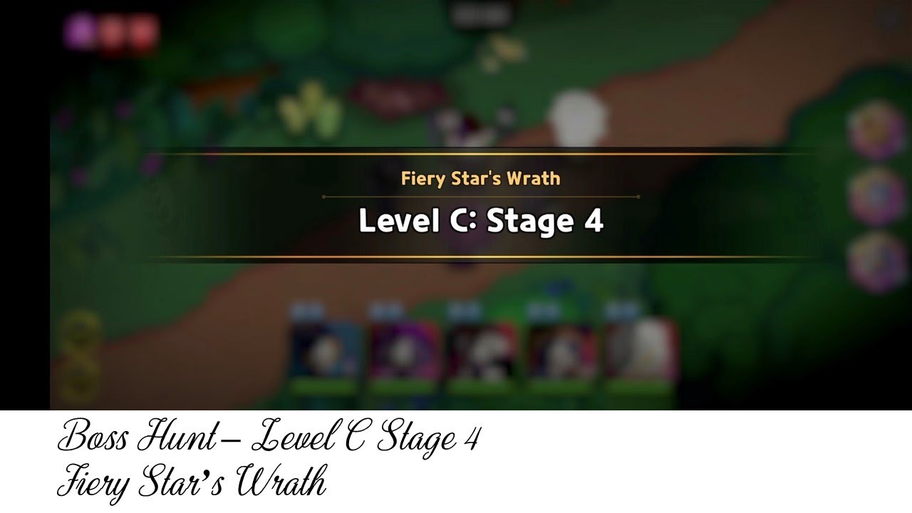 ボスリレー大激戦/Boss Hunt/릴레이 보스 대격전 危険度/Difficulty/수배 위험도:C 燃え上がる星の怒り/Fiery ...