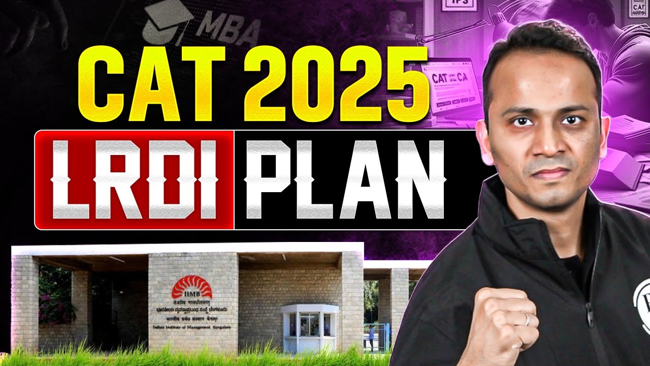 CAT 2025 LRDI Plan | How to start CAT 2025 Preparation | Roadmap - YouTube