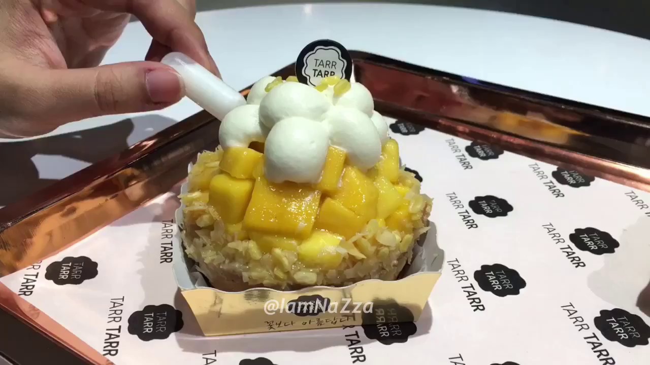 TARR TARR Thailand - Mango Sticky Rice Tart - YouTube