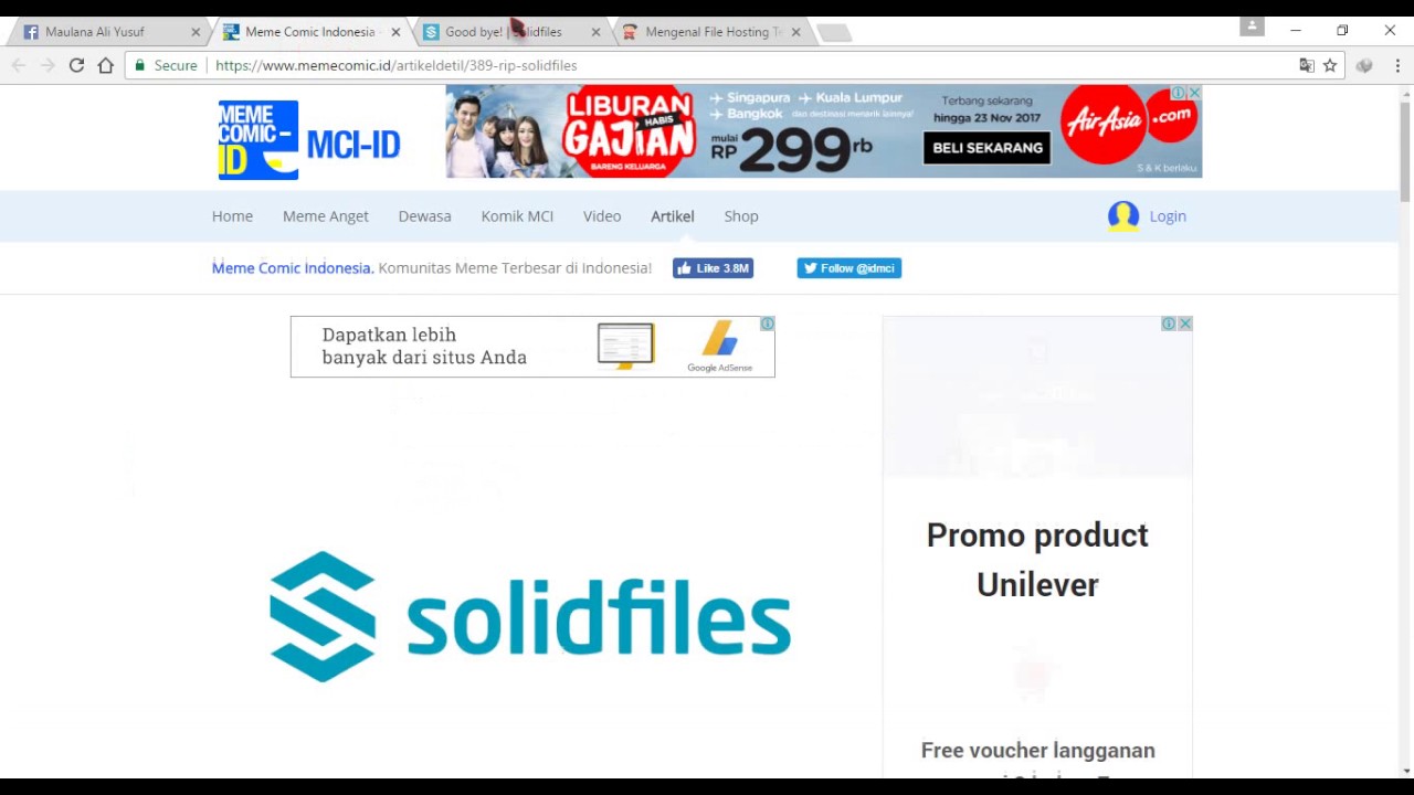 SolidFiles Mau Bangkrut | Segera Backup File Pentingmu - YouTube