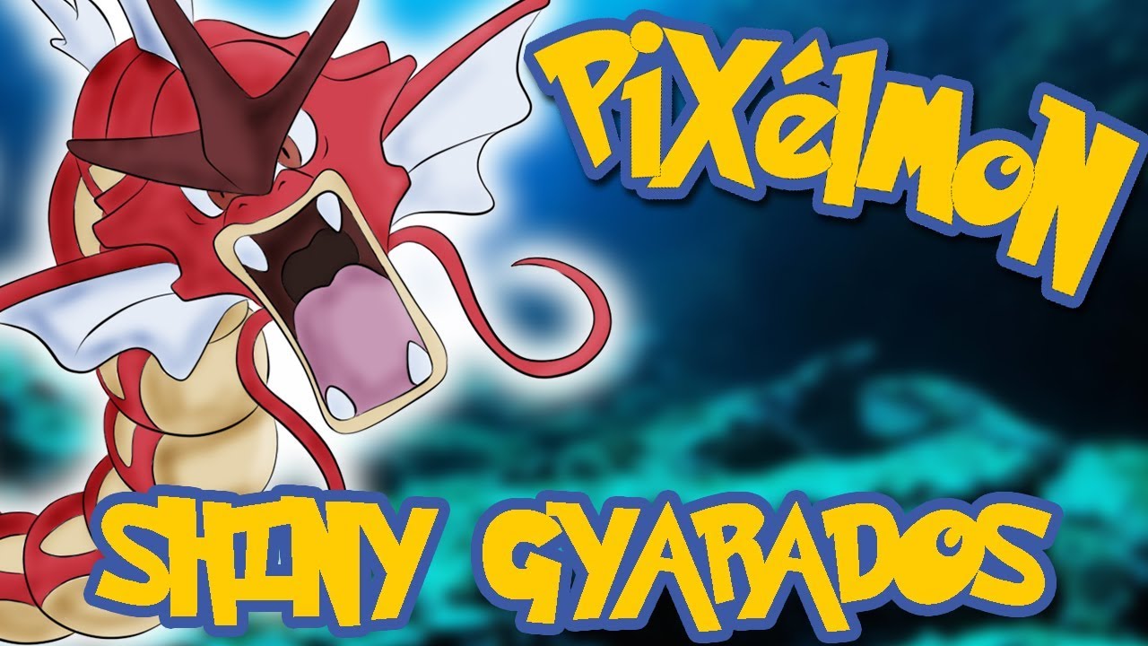 SHINY GYARADOS - PIXELMON PO POLSKU - YouTube