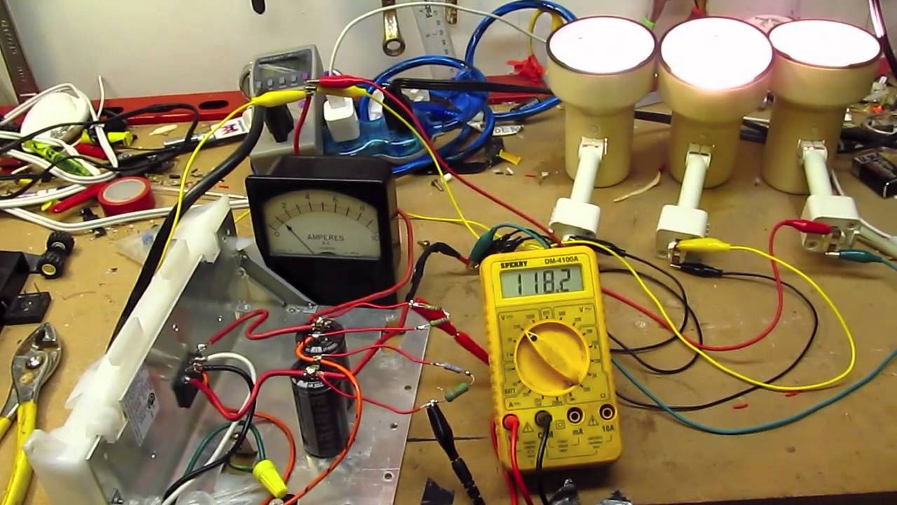 Light load testing - YouTube