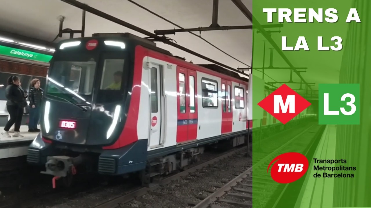 L3 Metro de Barcelona | Circulacions de trens | TMB - YouTube