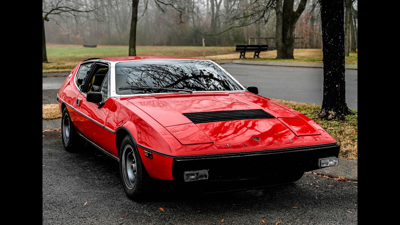 A luxurious, practical 2+2 coupe: 1975 Lotus Elite Type 75 - YouTube