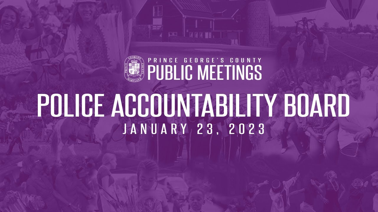 Police Accountability Board Meeting (January 23, 2023) - YouTube