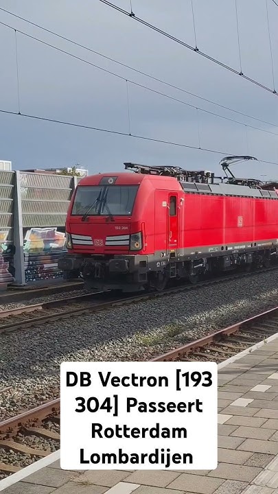 DB Vectron Passeert Rotterdam Lombardijen met 7 DB Huifwagons🚂 // #dagjelars #shorts #treinleven ...