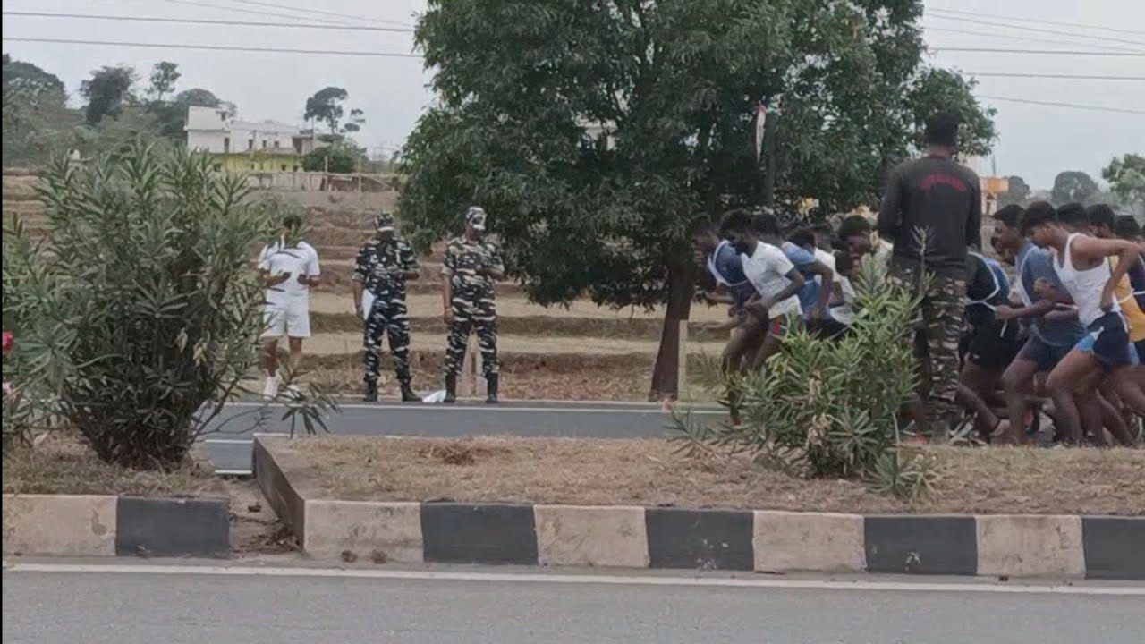 SSC GD Running CRPF Sembo Dhurwa Ranchi Jharkhand - YouTube