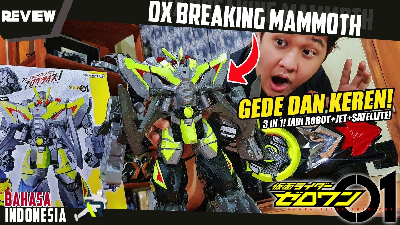 REVIEW - DX BREAKING MAMMOTH / DXブレイキングマンモス [Kamen Rider Zero-One ...