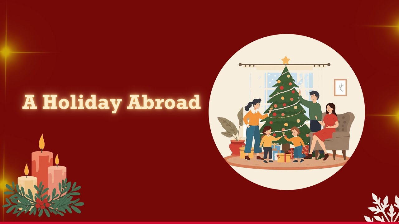 Dictation, Listening and Speaking Practice: A Holiday Abroad - YouTube