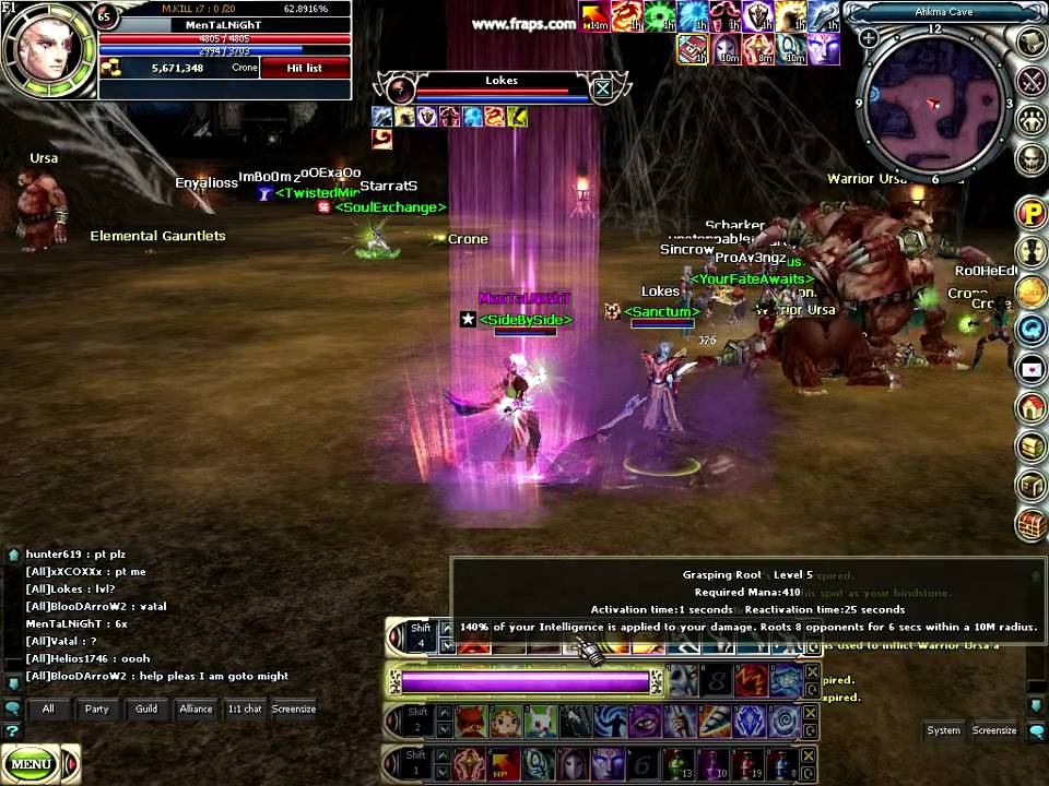 warlock level 6x vs dekan str 6x.avi - YouTube