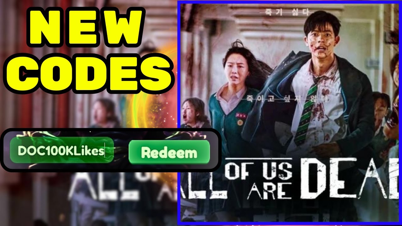 ⚠️New⚠️ ALL WORKING UPDATE CODES For All of Us Are Dead- Roblox All of Us Are Dead Codes 2024 ...