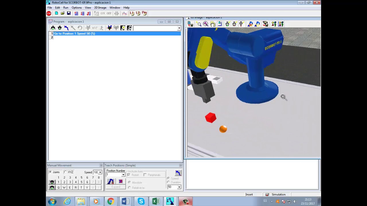 robocell practica unad - YouTube