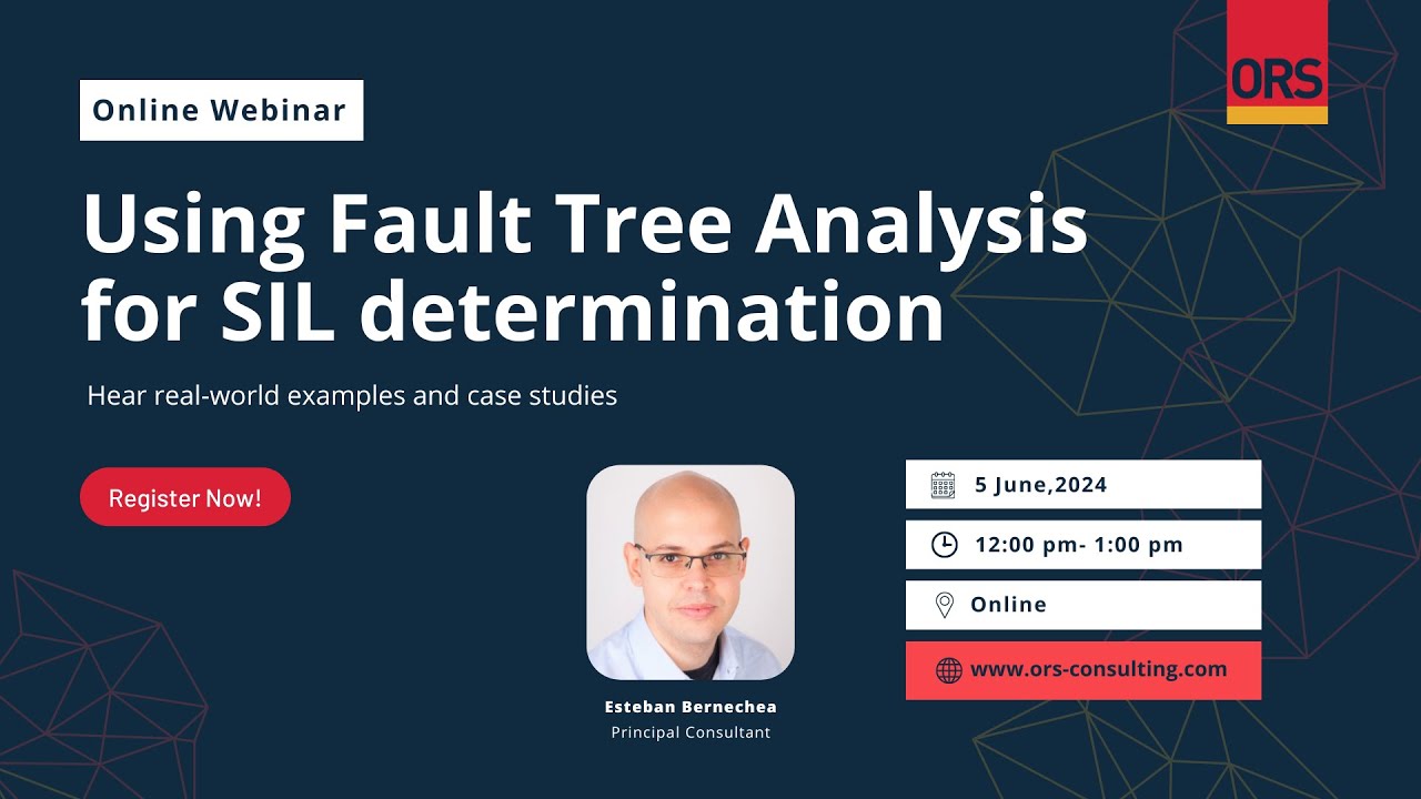 Online Webinar: Using Fault Tree Analysis for SIL determination - YouTube