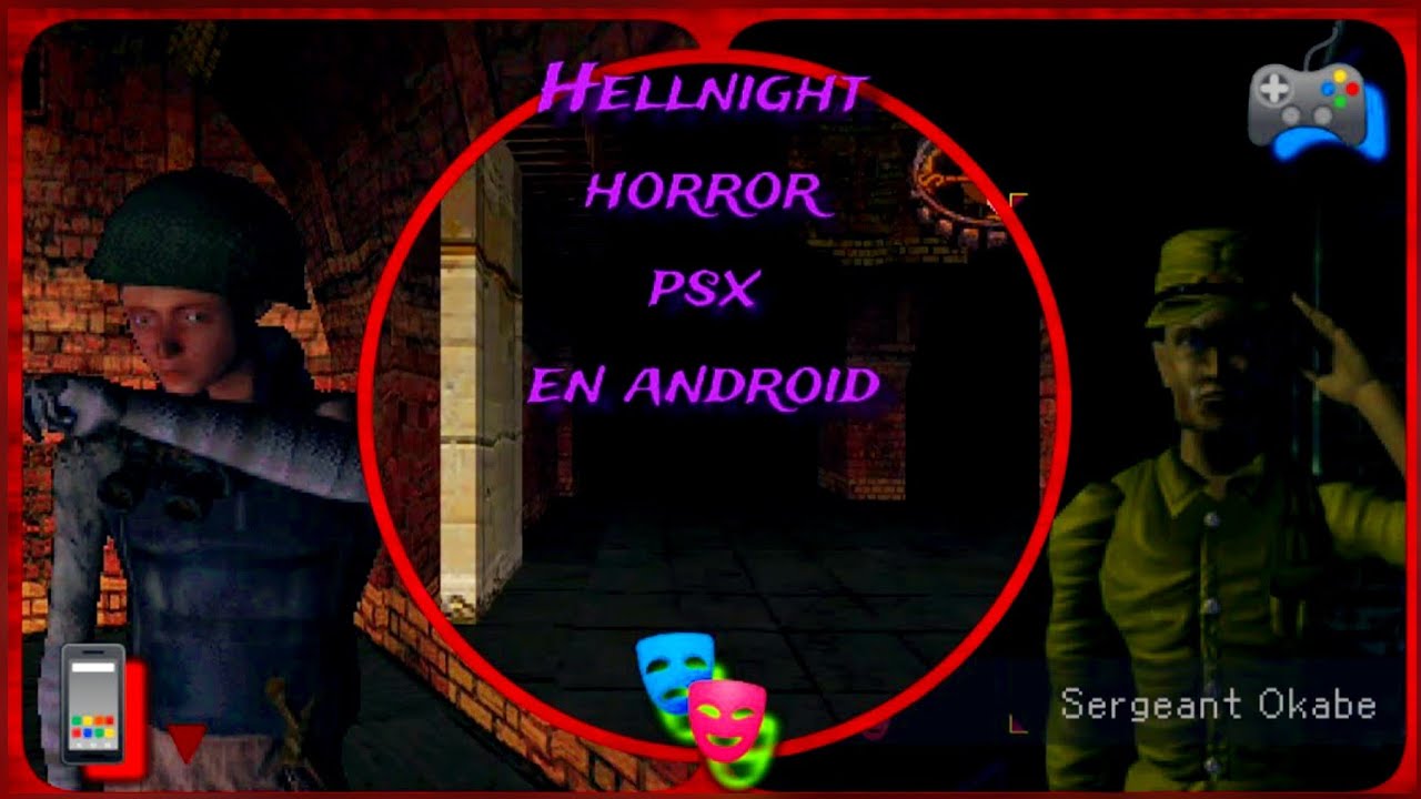 HELLNIGHT Dark Messiah español EMULADOR ps1 psx | TERROR japones ...