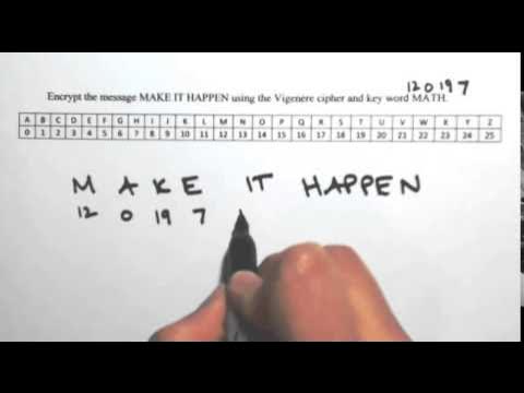 Vigenere Cipher 1 - YouTube