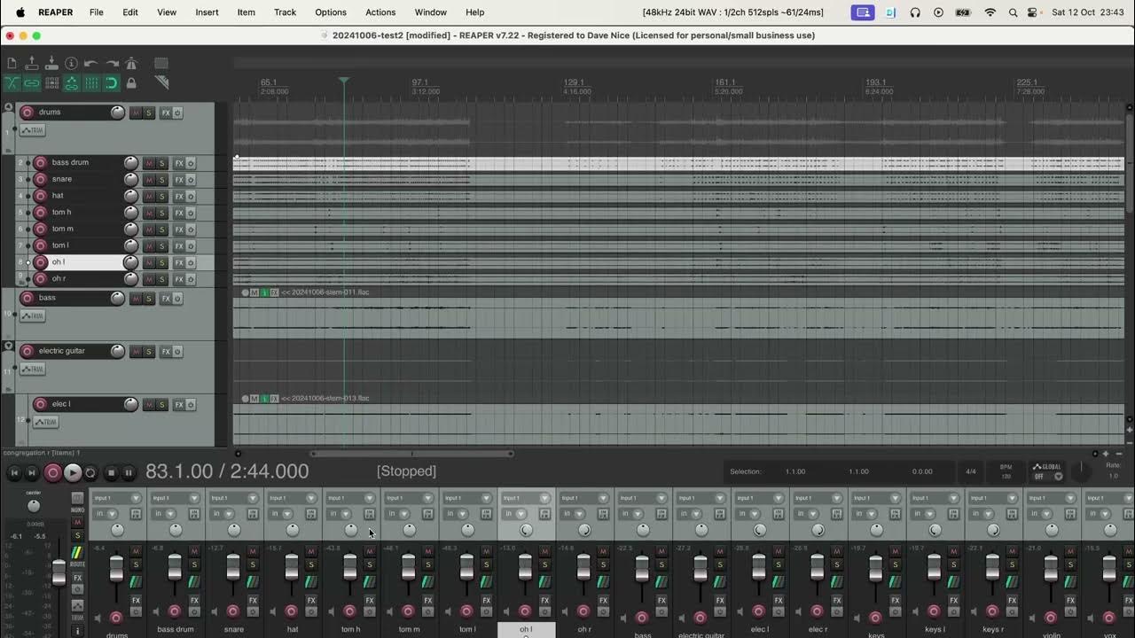 Intro to mixing an SQ-7 virtual soundcheck with Reaper - YouTube
