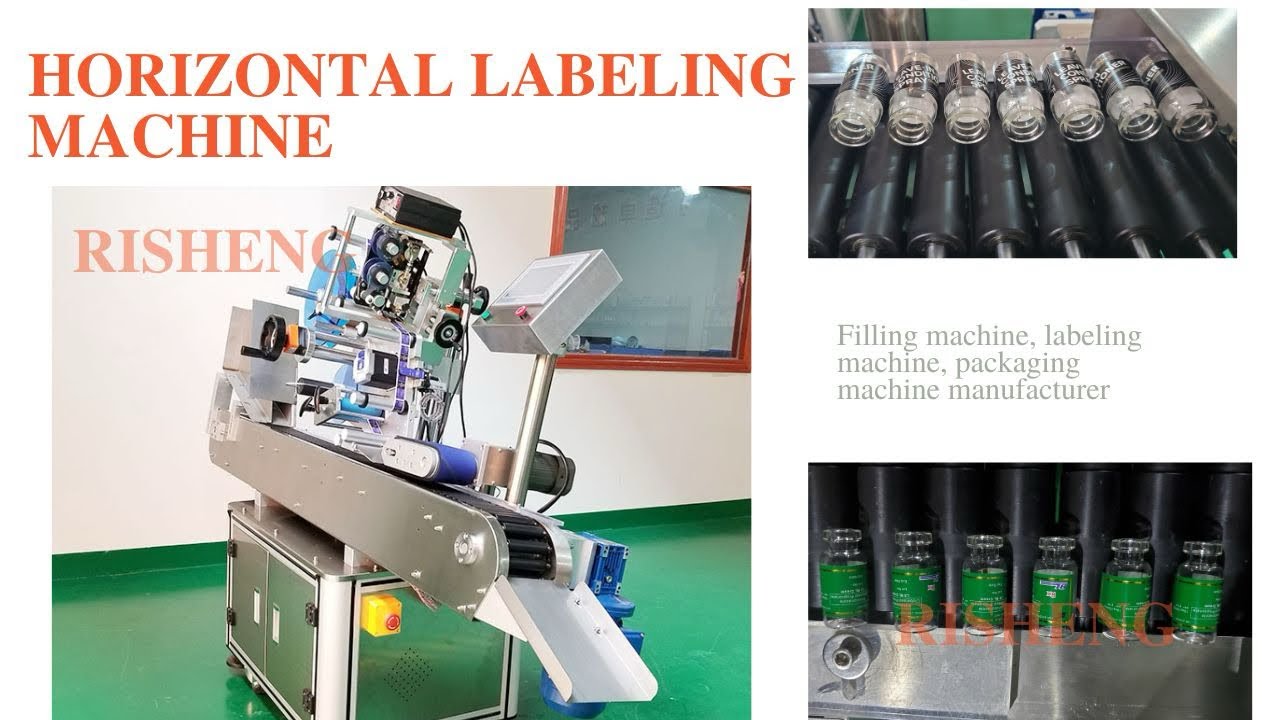 Automatic Horizontal Labeling Machine | TB-823 Xilin Bottle Labeling ...