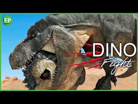 Dinosaur fight: Tarbosaurus vs Ankylosaurus | Learn about dinosaurs | Dino battle | the Dinosaur