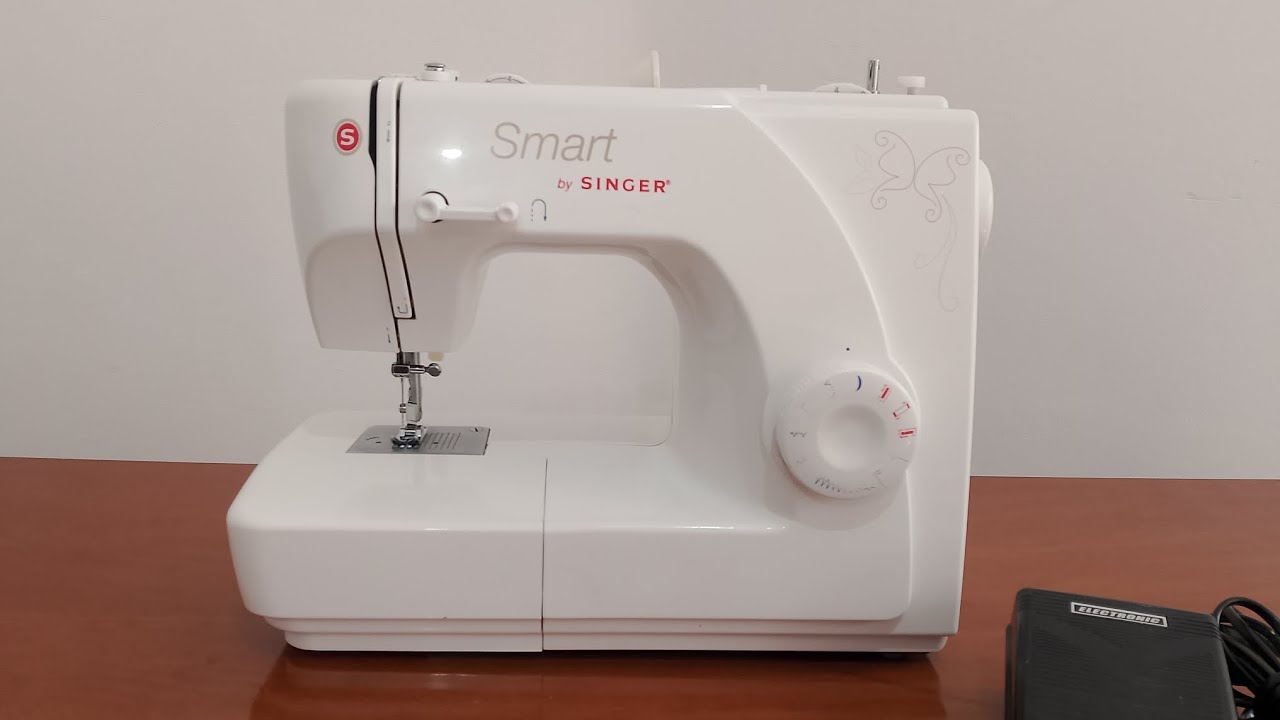 Machine à coudre singer smart model 1507 - YouTube