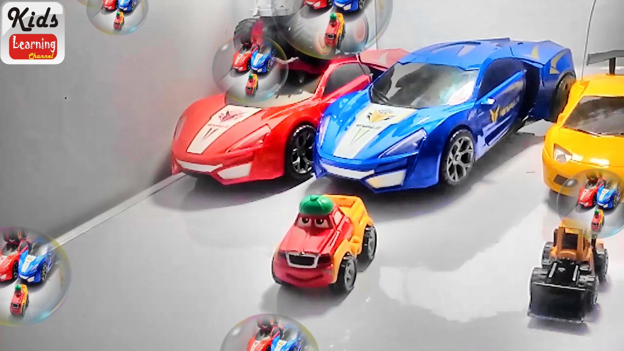 Learn colors with Disney Cars for Kids | Play for Kids cars toys - YouTube