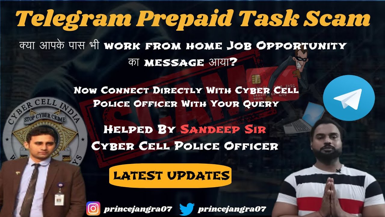 Telegram Prepaid Task Scam | Process to recover | Connect Directly to ...