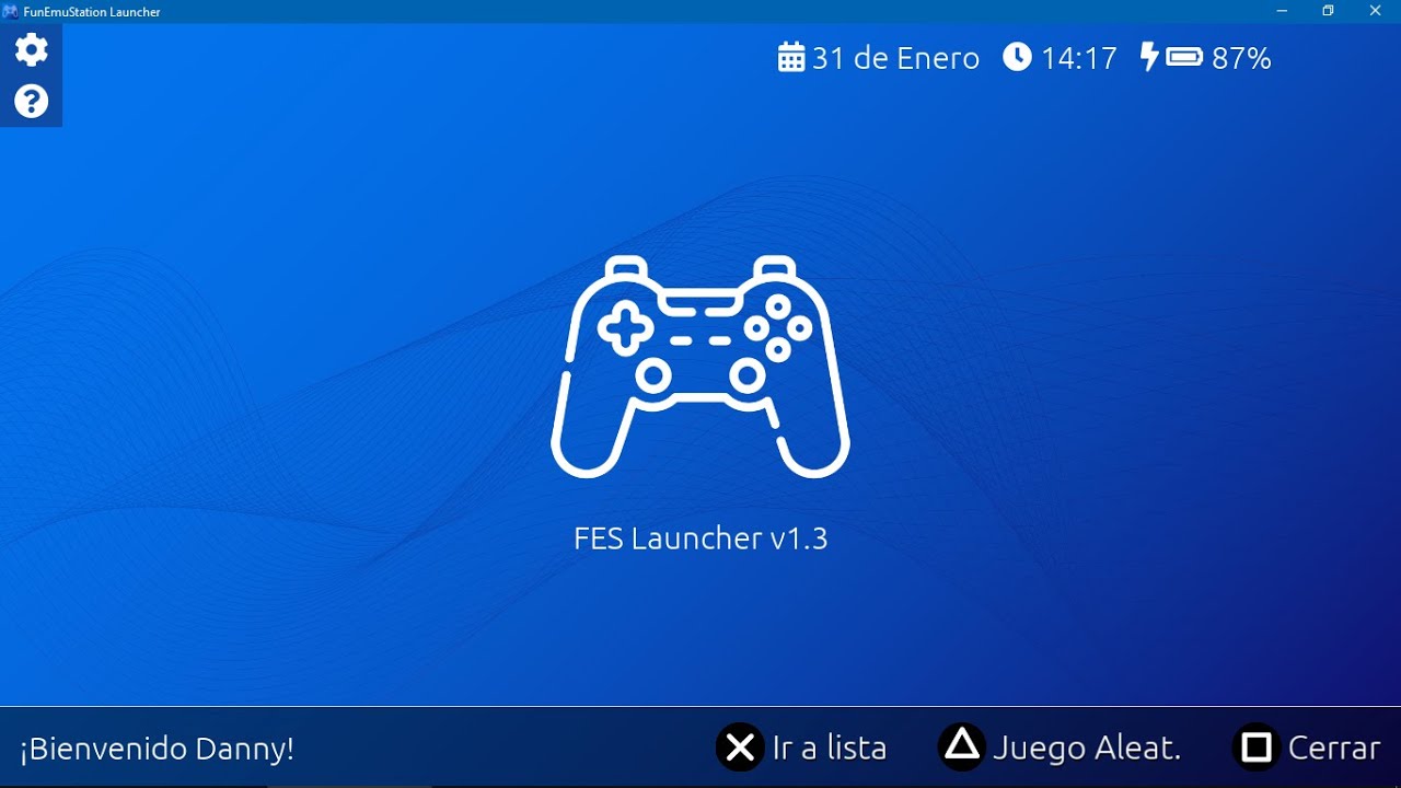 A launcher of emulators made in Godot Engine - updated to 1.3 version ...