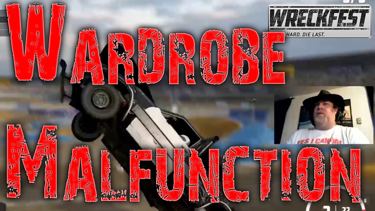Racing with a fan and then R2 DH has a Wardrobe Malfunction while on ...