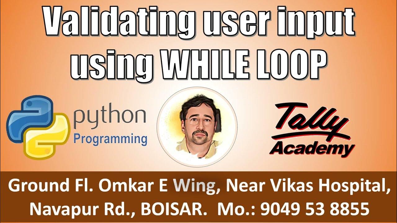 Validating User Input in Python - YouTube