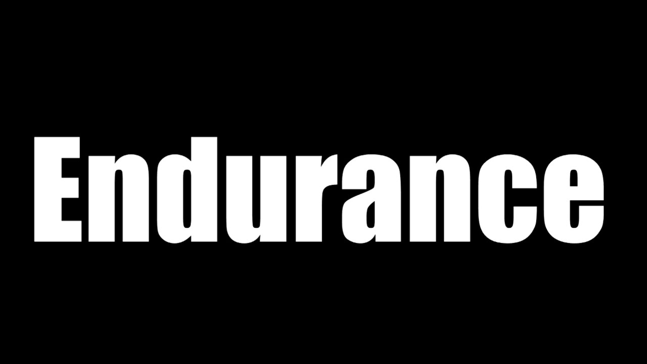 Endurance - YouTube