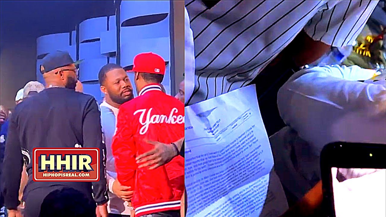 TAY ROC ALMOST FIGHT KYD SLADE AS CIVIL CARD CROWD REACT TO KYD SLADE ...