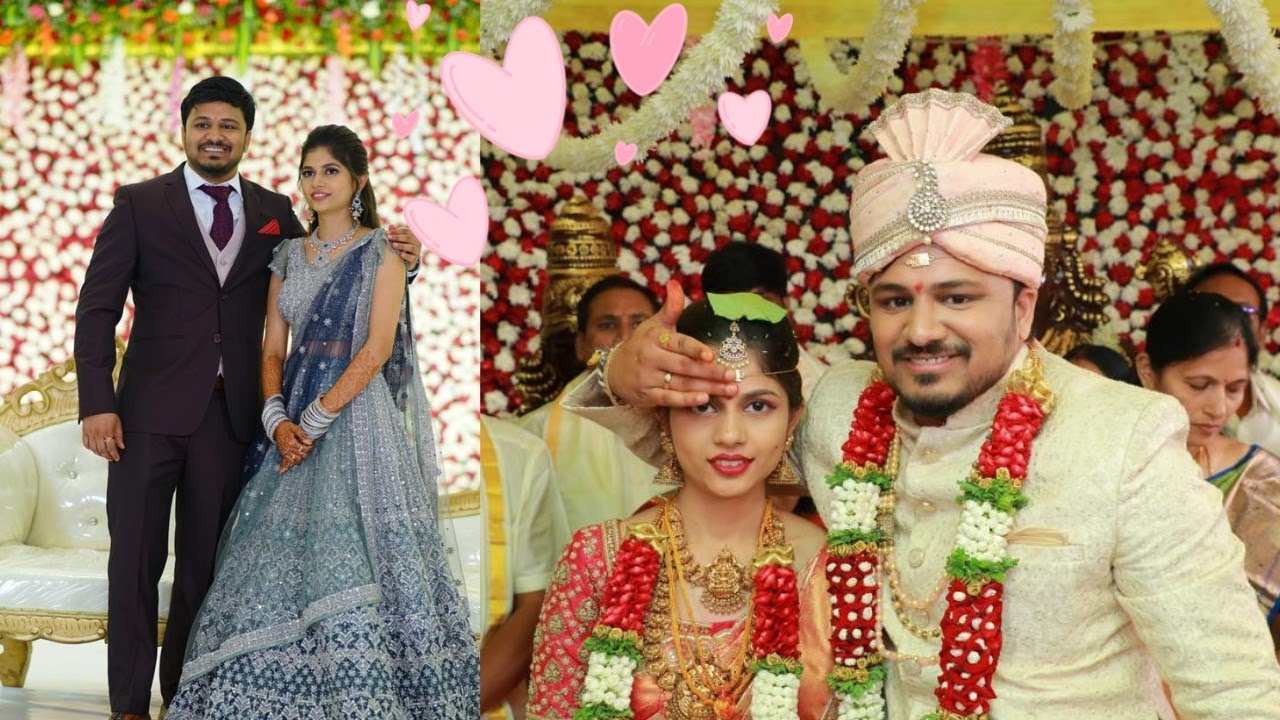 Vidhusha weds Rajesh ️- Pasupu function - YouTube