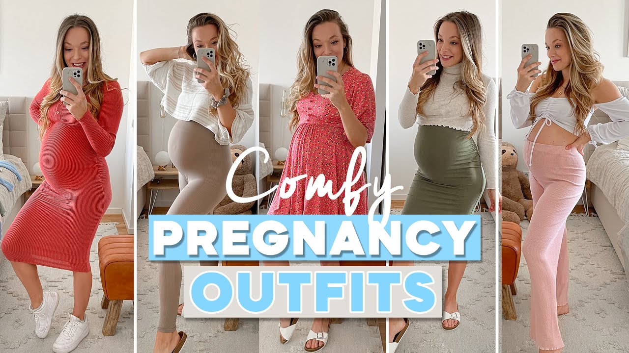 Bequeme Outfit Ideen Für Schwangere Für Vor And Nach Der
