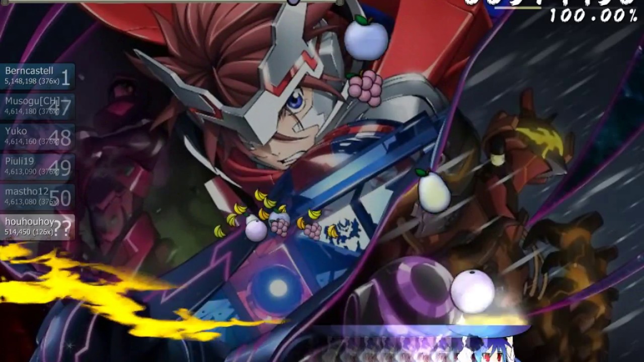 【osu！】 FictionJunction-stone cold(TVsize)（Chatch The Beat） - YouTube