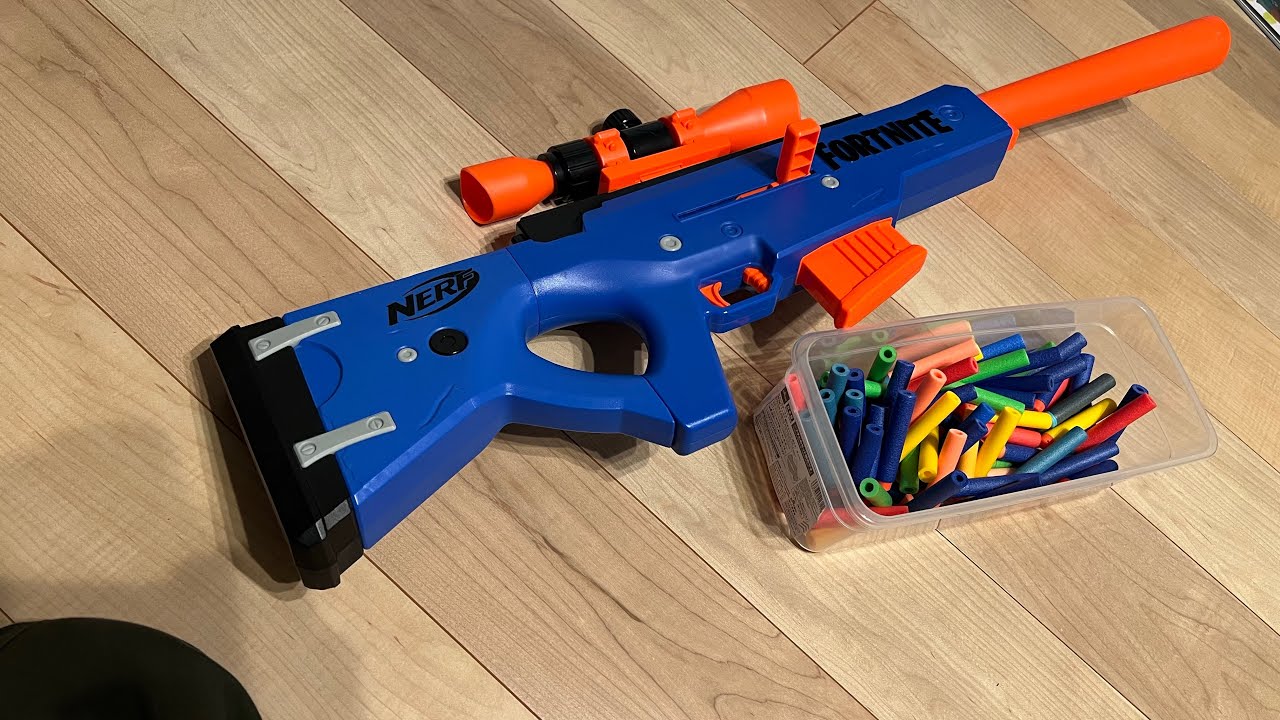 Nerf Fortnight vs Batman - YouTube